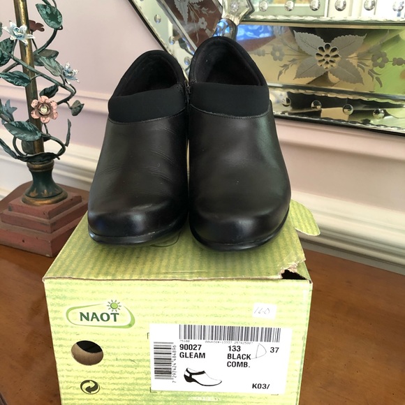 Naot | Shoes | Naot Ankle Booties Leather And Microfiber New | Poshmark